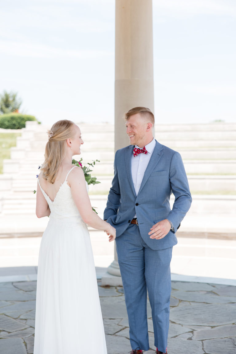 6 Benefits of a Bride and Groom First Look | Kaitlin Mendoza Photography