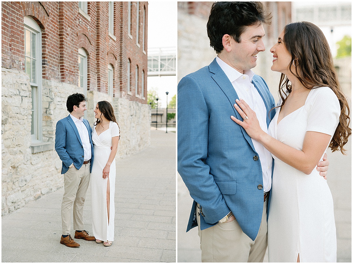 Engagement Photos on the Canal Walk in Indianapolis | Kaitlin Mendoza ...